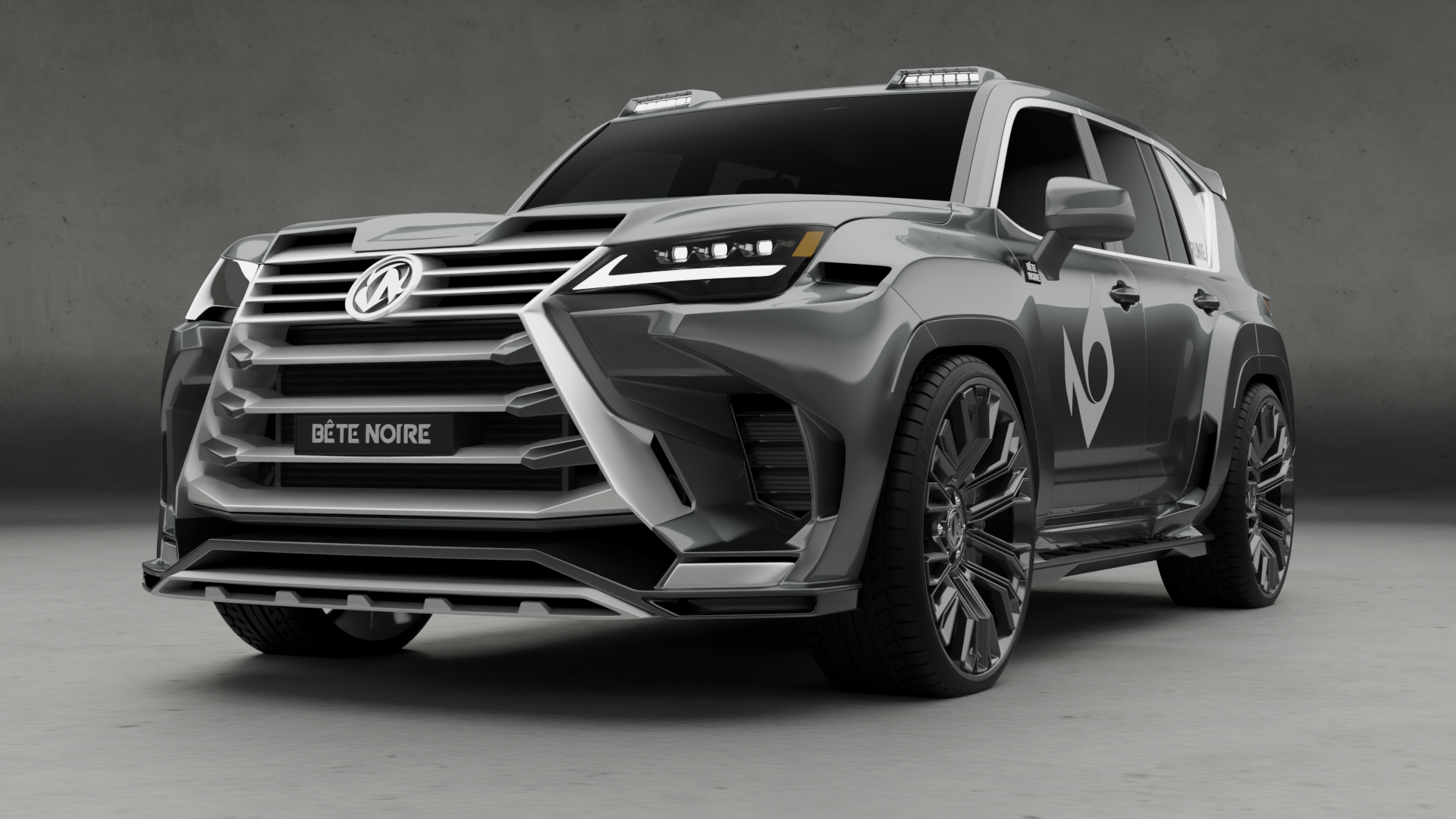 Front Custom Bumper for Lexus LX600 Buy with delivery, installation ...