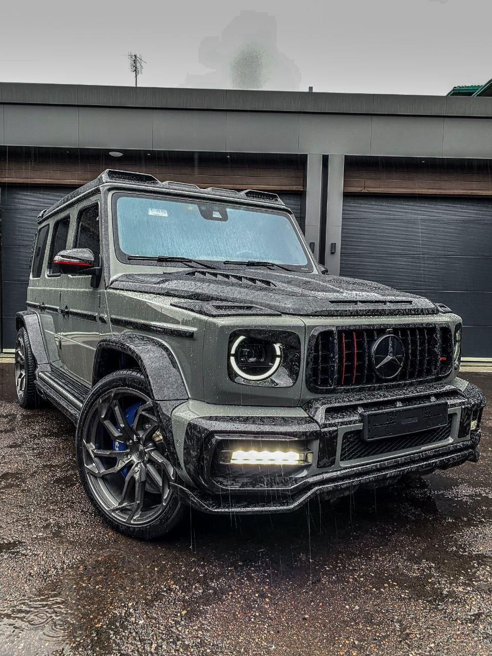 Lip spoiler Renegade Design for Mercedes Benz G-class W463A Buy with delivery, installation ...