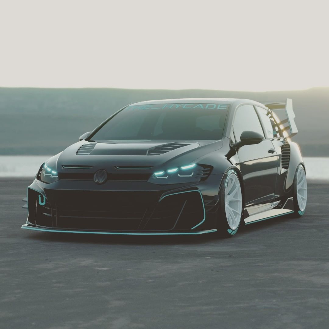 Volkwagen Golf 7 Custom Body Kit by Hycade Buy with delivery ...