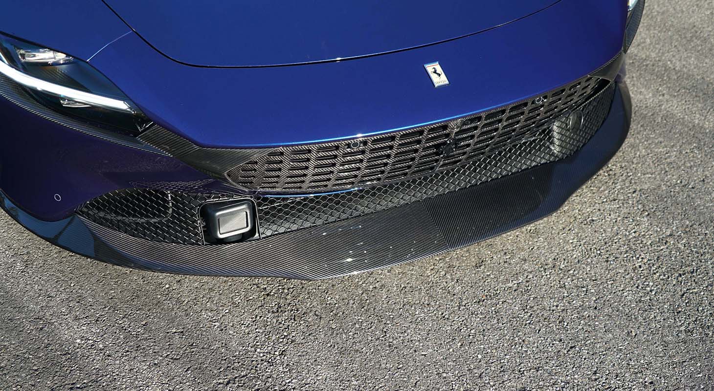 Front spoiler lip Novitec Carbon for Ferrari Roma Buy with delivery ...