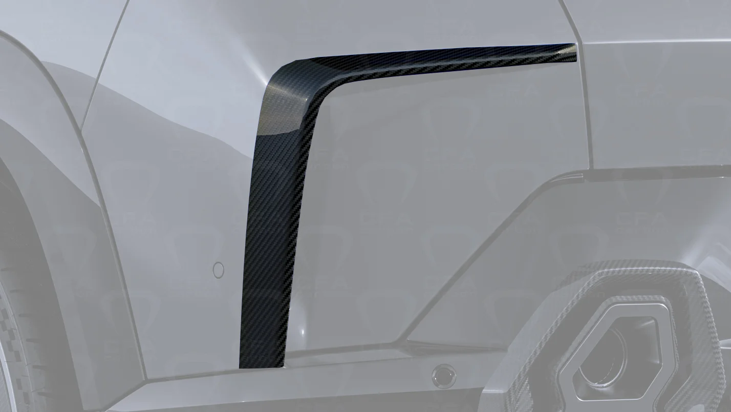 Rear bumper covers Rhino Carbon for BMW XM G09 Buy with delivery ...