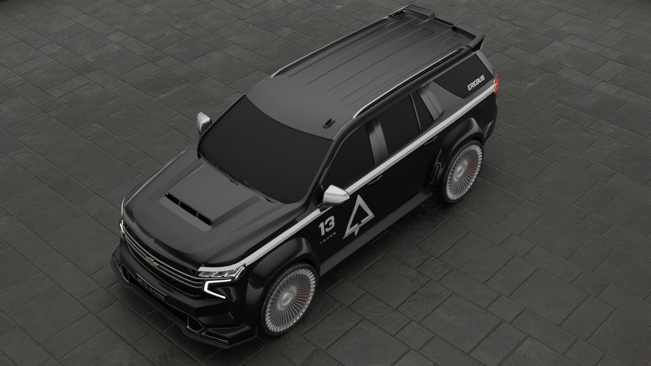 New Chevrolet Tahoe 2020+ "Erebus" Custom Wide Body Kit by Bête Noire ...