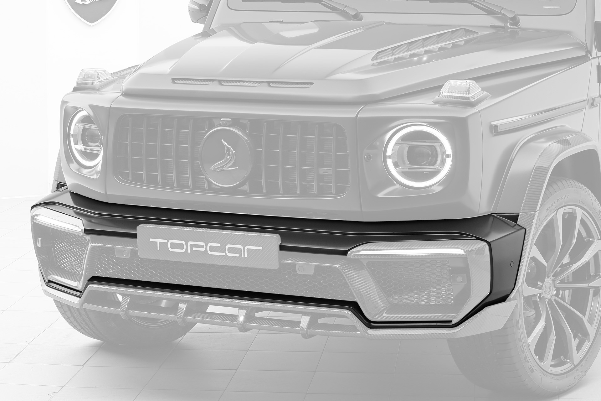 Front bumper with air intakes Topcar Design for Mercedes G-class W463A ...
