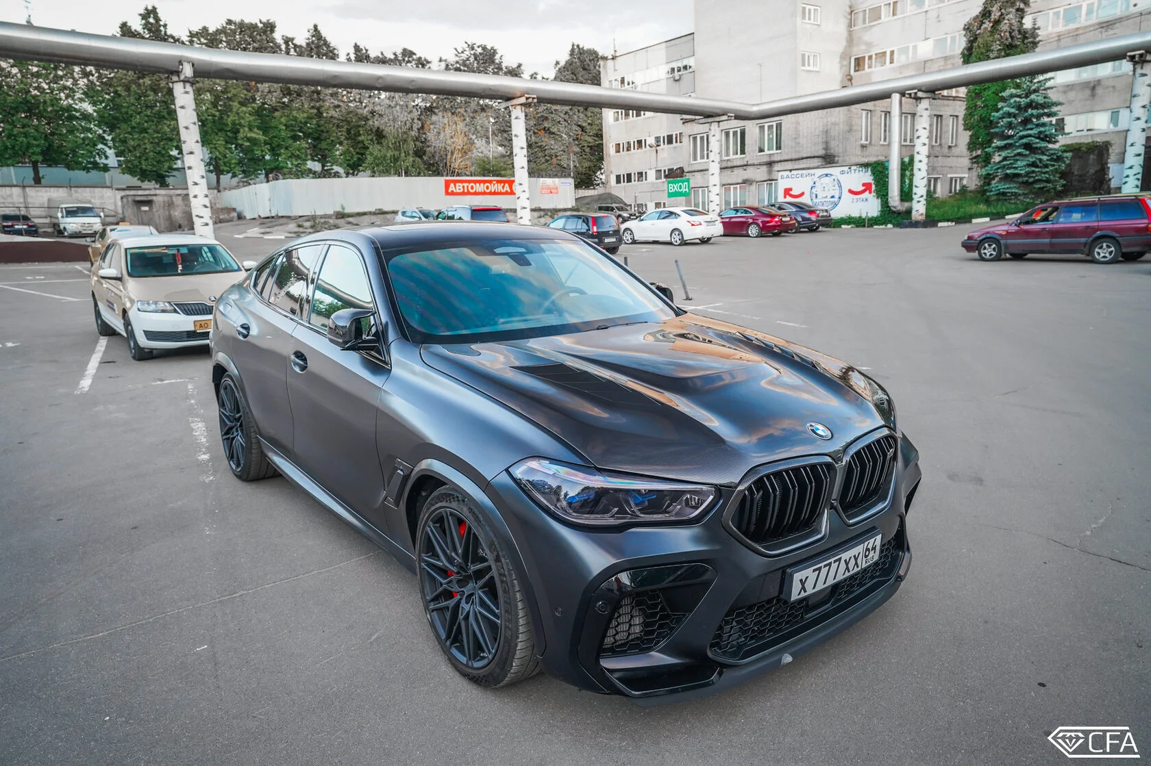 Hood Megalodon Carbon for BMW X6 M F96 LCI Buy with delivery ...