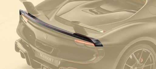 Rear spoiler Mansory for Ferrari 296 GTB Buy with delivery ...