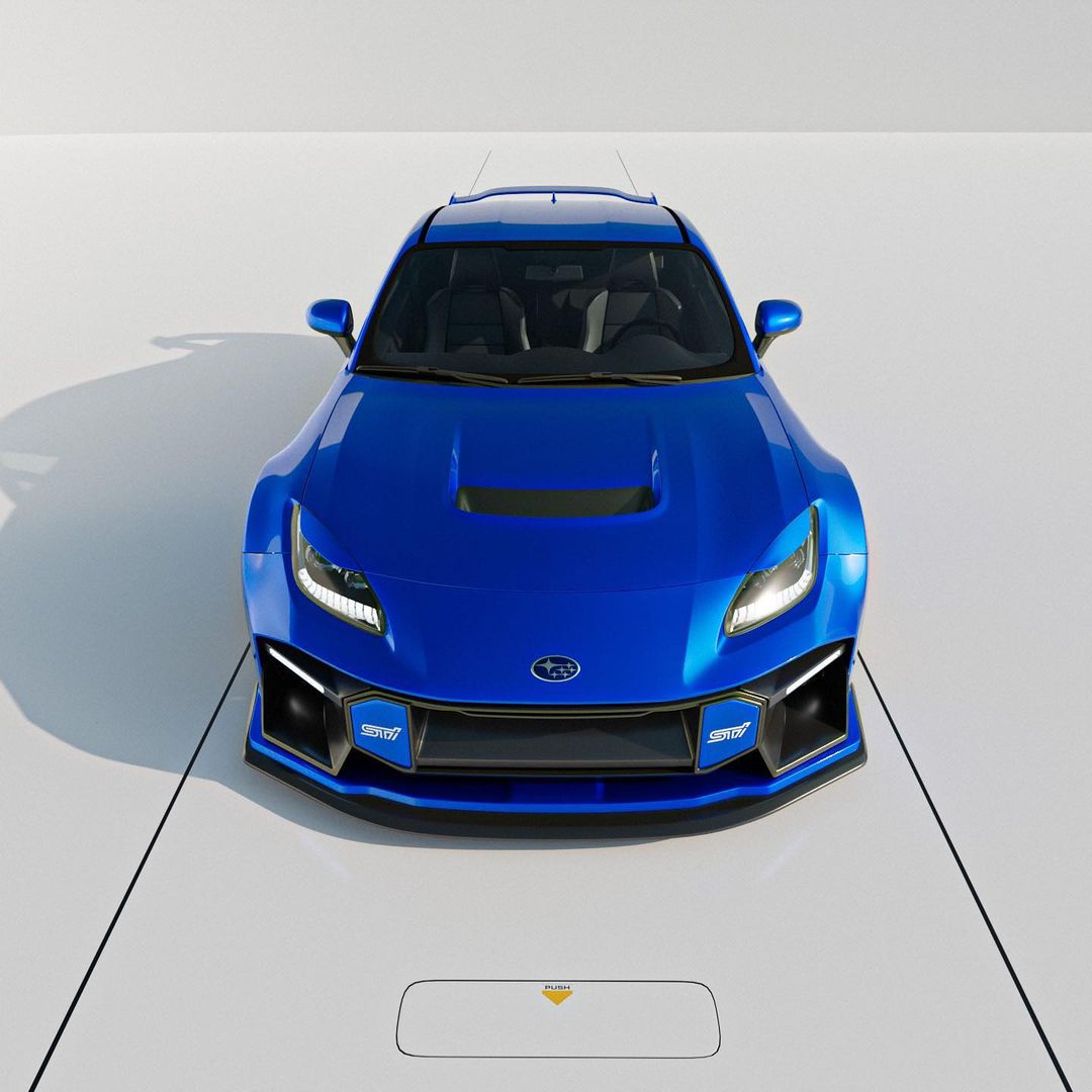 Subaru BRZ 2022 STI Custom WideBody Kit By Avante Design Buy With