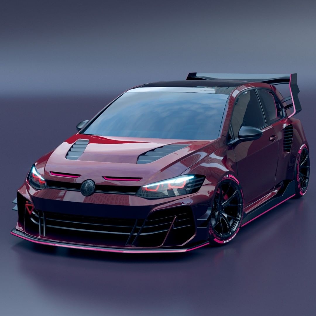 Volkwagen Golf 7 Custom Body Kit by Hycade Buy with delivery ...