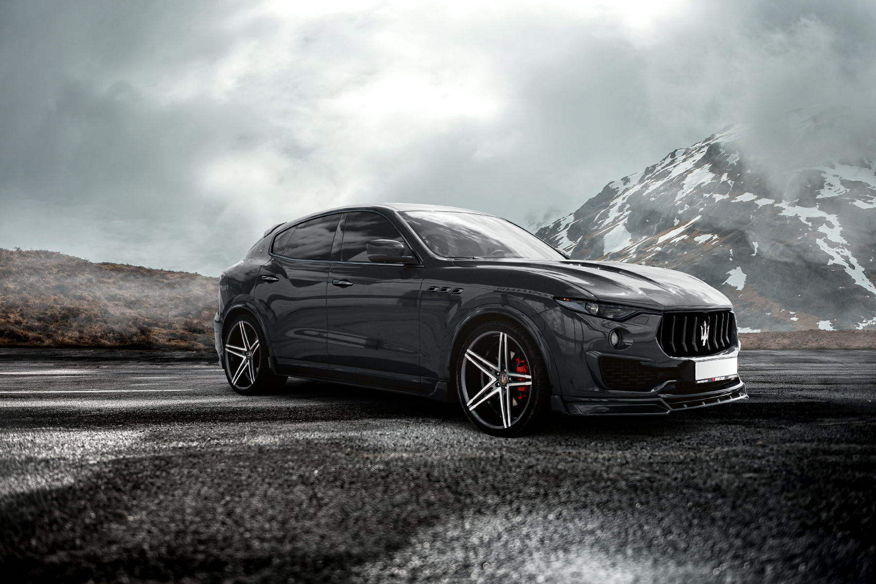 Renegade Design body kit for Maserati Levante Køb med levering ...