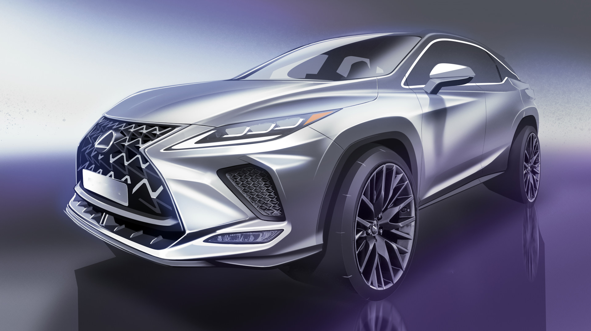 MTR Design Body kit for Lexus RX Buy with delivery, installation ...