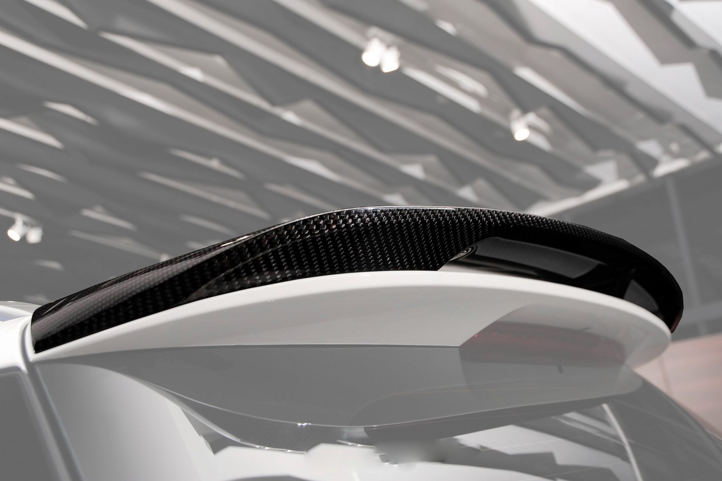 Rear spoiler BS style Carbon for Mercedes-Benz GLS AMG X166 AMG GLS 63 ...