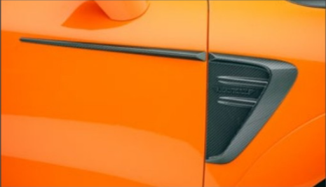 Side hatch panel with logo Mansory Carbon for Porsche Cayenne Coupe Buy ...