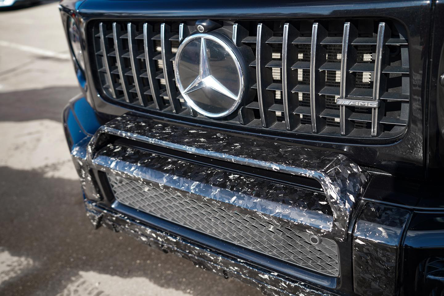 Forged Carbon Fiber Body kit set for Mercedes G-class W463A Buy with delivery, installation ...