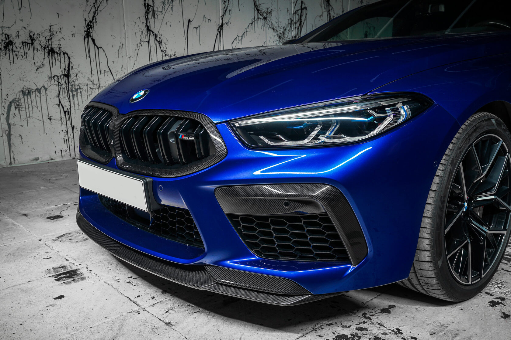 Front Bumper Lip carbon for BMW M8 Coupe F91/F92/F93 Buy with delivery ...