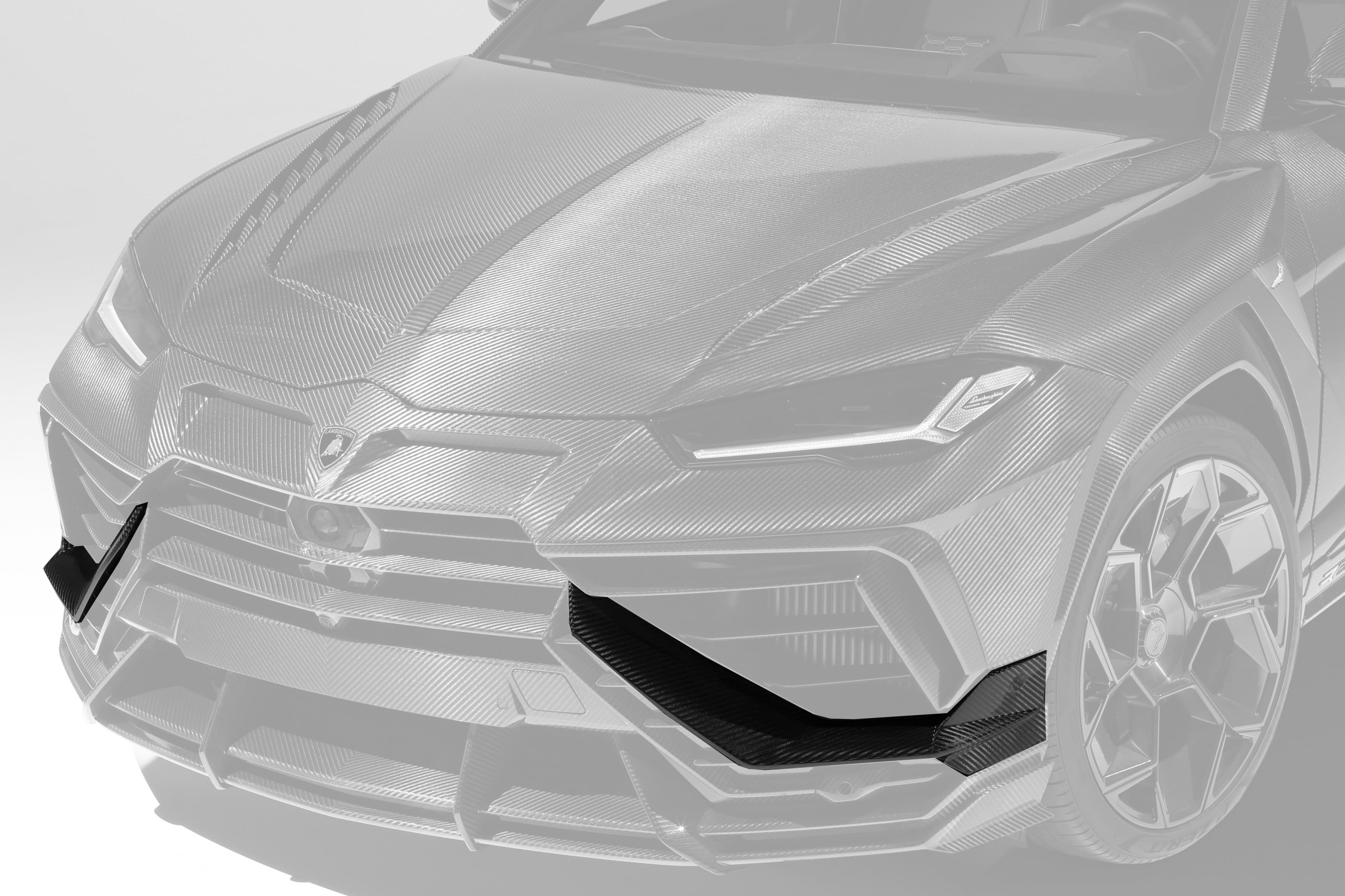 Front bumper side wings Topcar Design for Lamborghini Urus R'Evo Buy ...