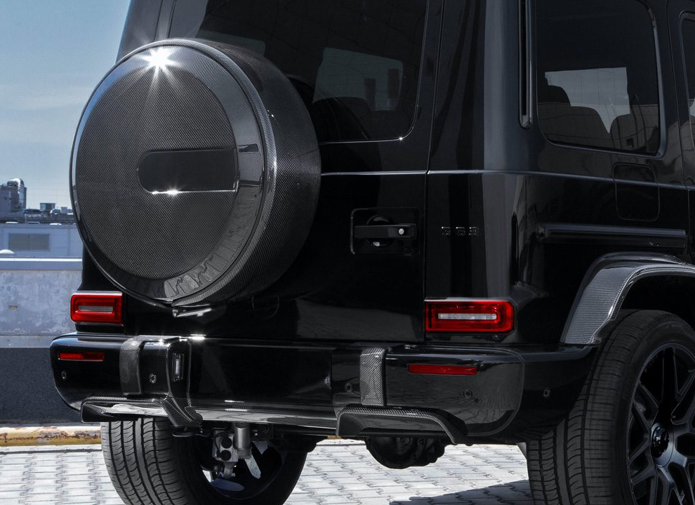 BS Style rear diffuser carbon for Mercedes G-class W463A AMG G 63 Buy with delivery ...