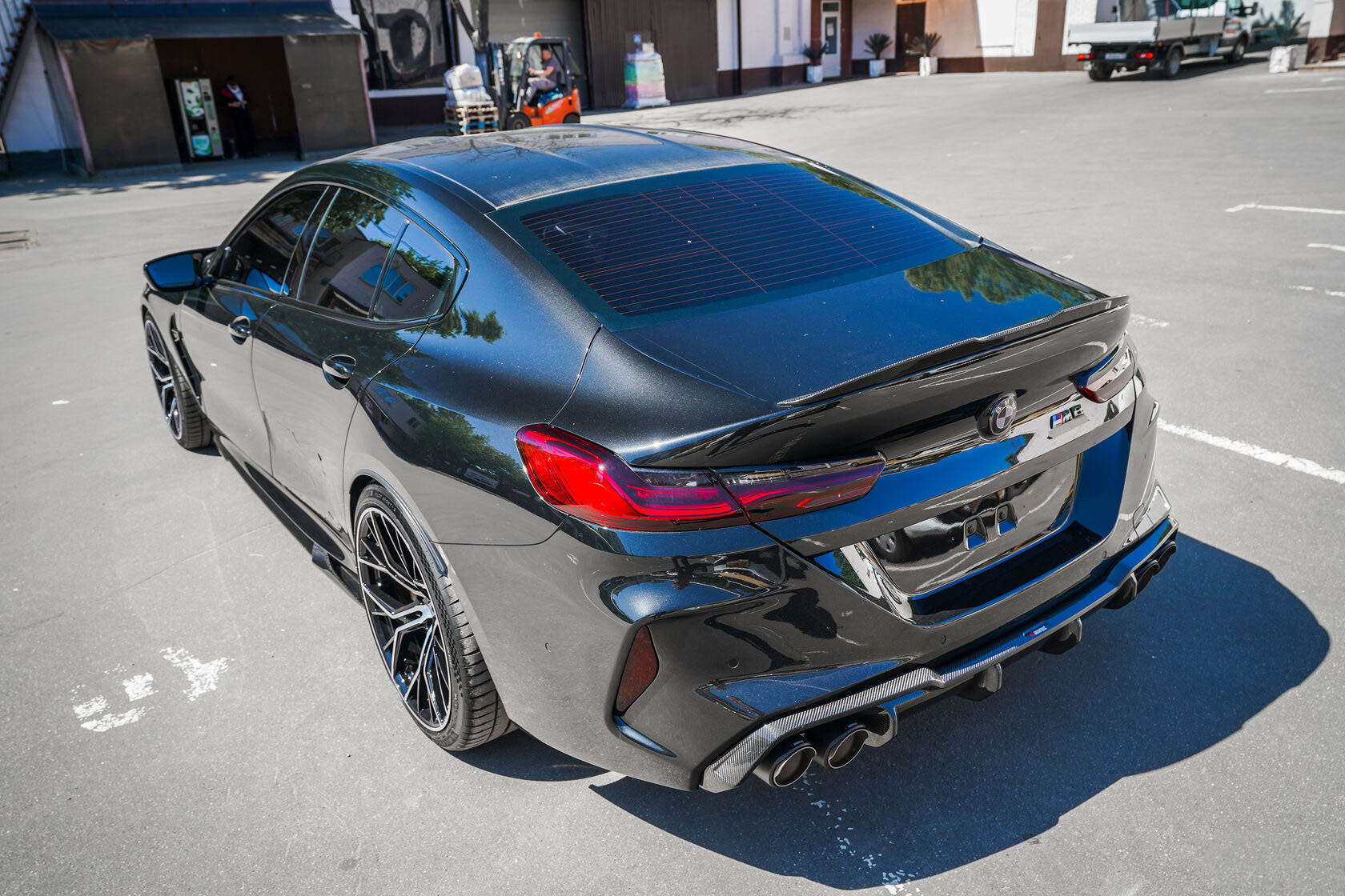 Trunk spoiler M Performance Carbon for BMW 8 series G14/G15/G16 Grand Coupe Buy with delivery ...