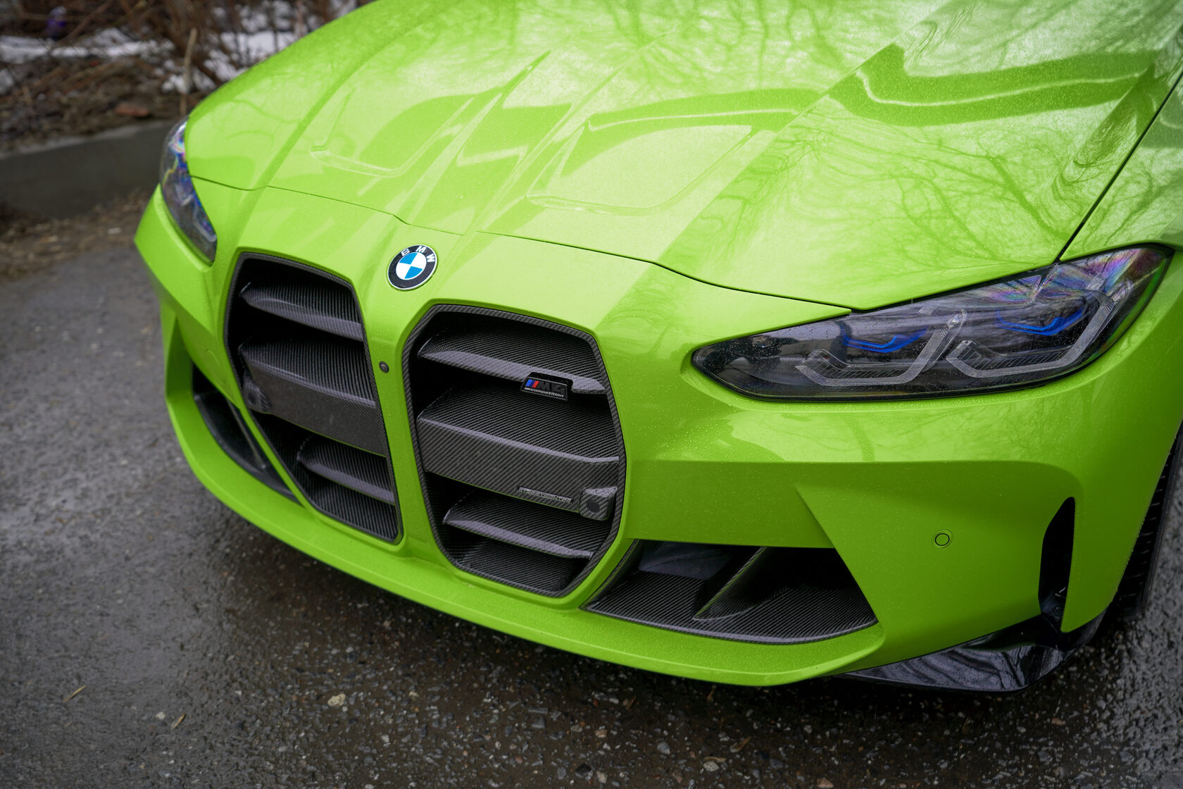 Radiator grille Streetfighter light Carbon for BMW M3 G81 Touring 买带送货 ...