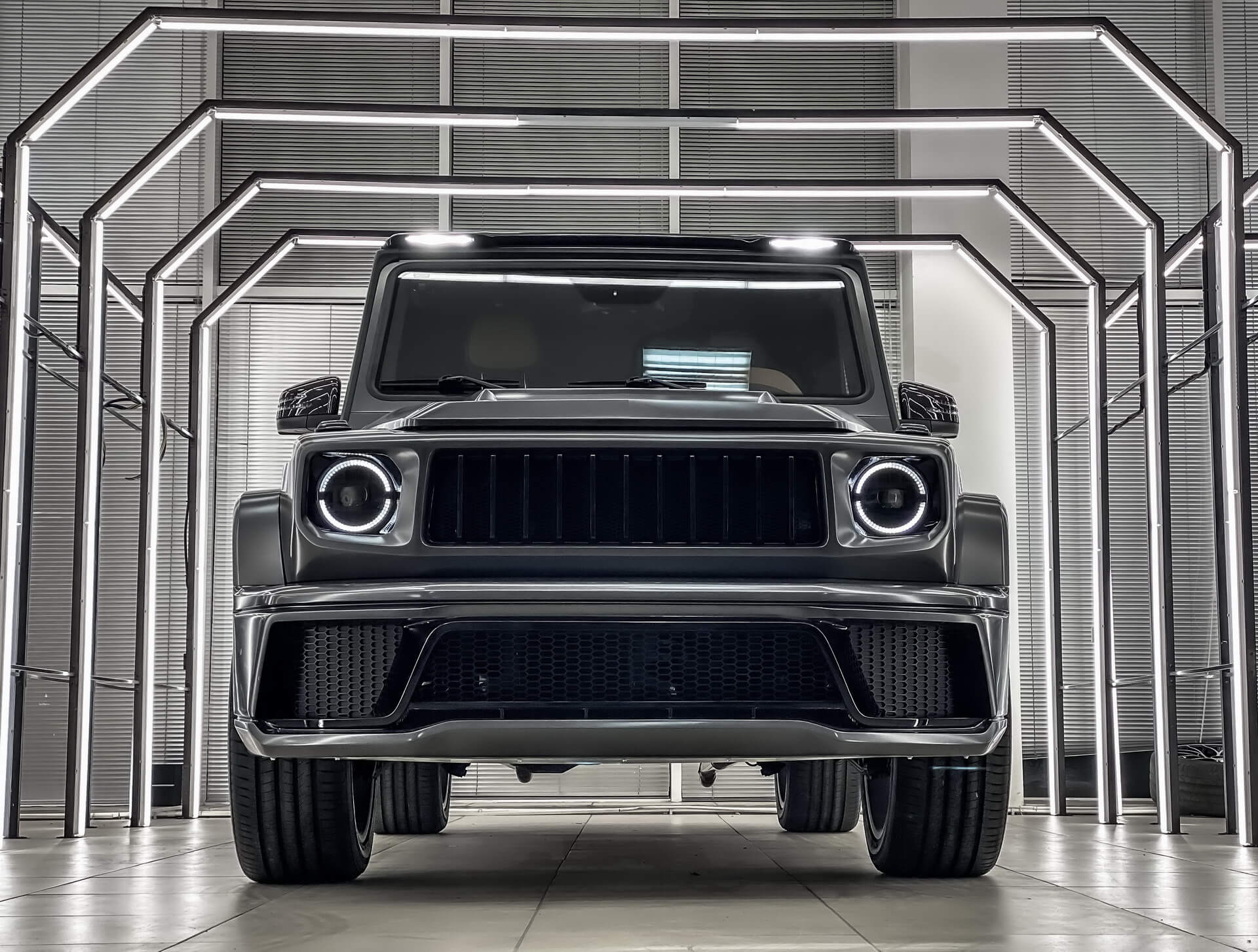 Front bumper DRL SCL Performance for Mercedes G-class W463A Diamant Buy ...