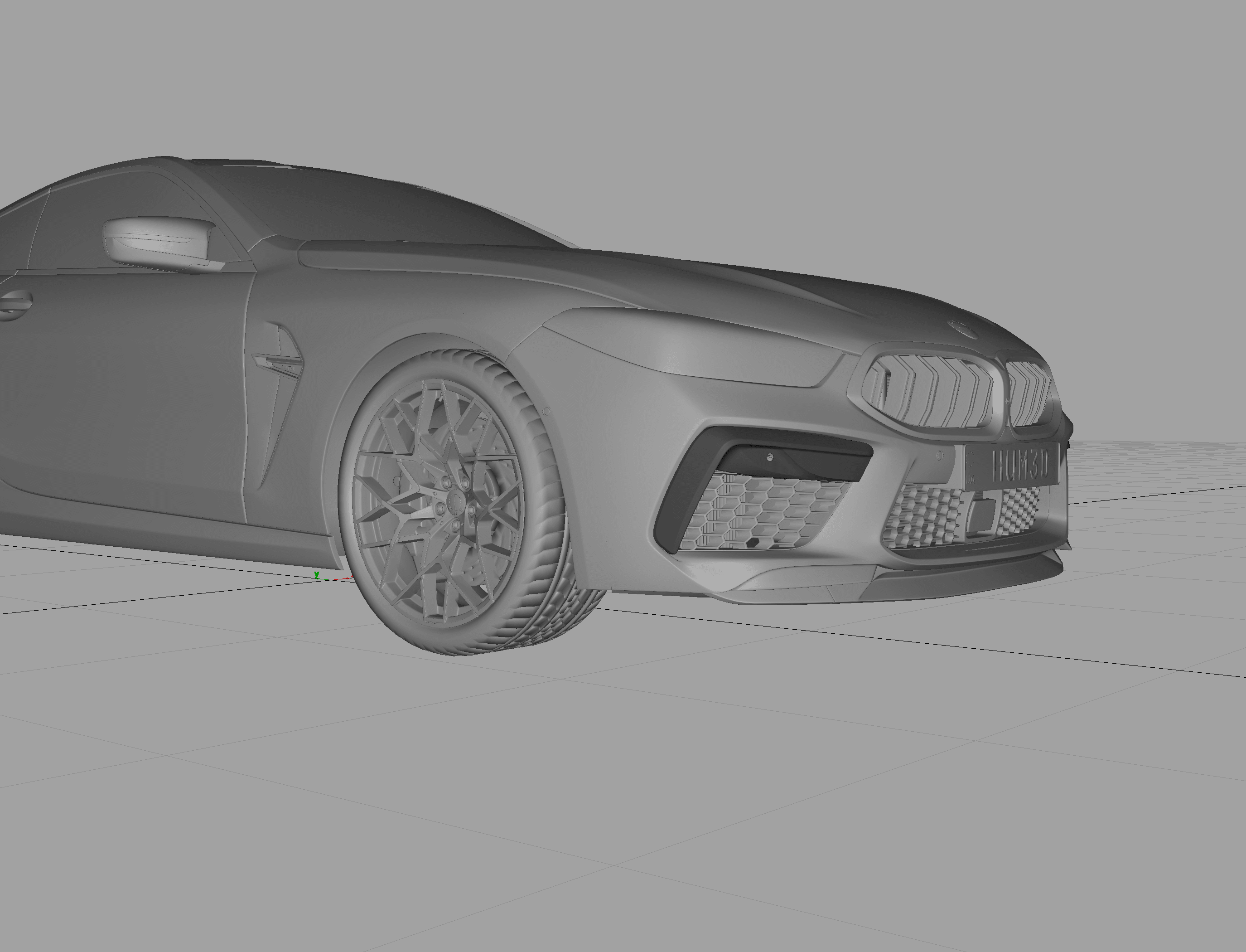 Forged Carbon Fiber Body kit set for BMW M8 Coupe F91/F92/F93 Buy with ...