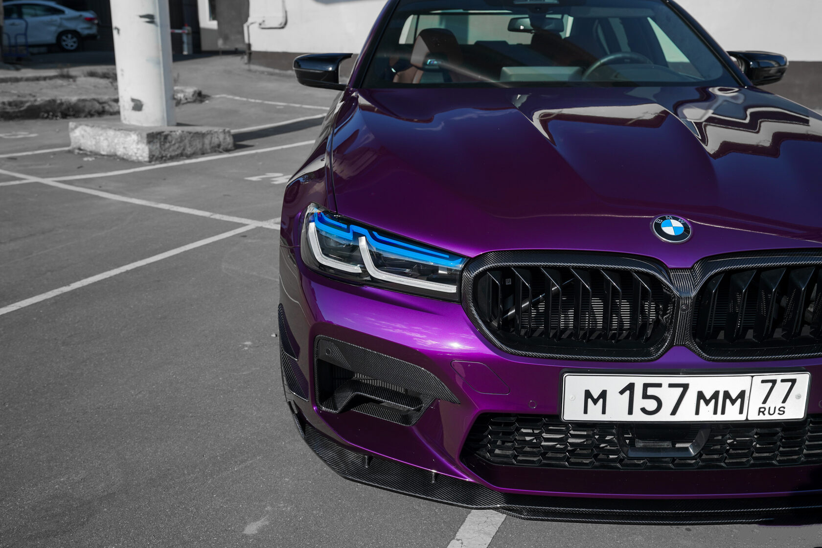 Canards Super Jet Carbon for BMW M5 F90 LCI Restyling Buy with delivery ...