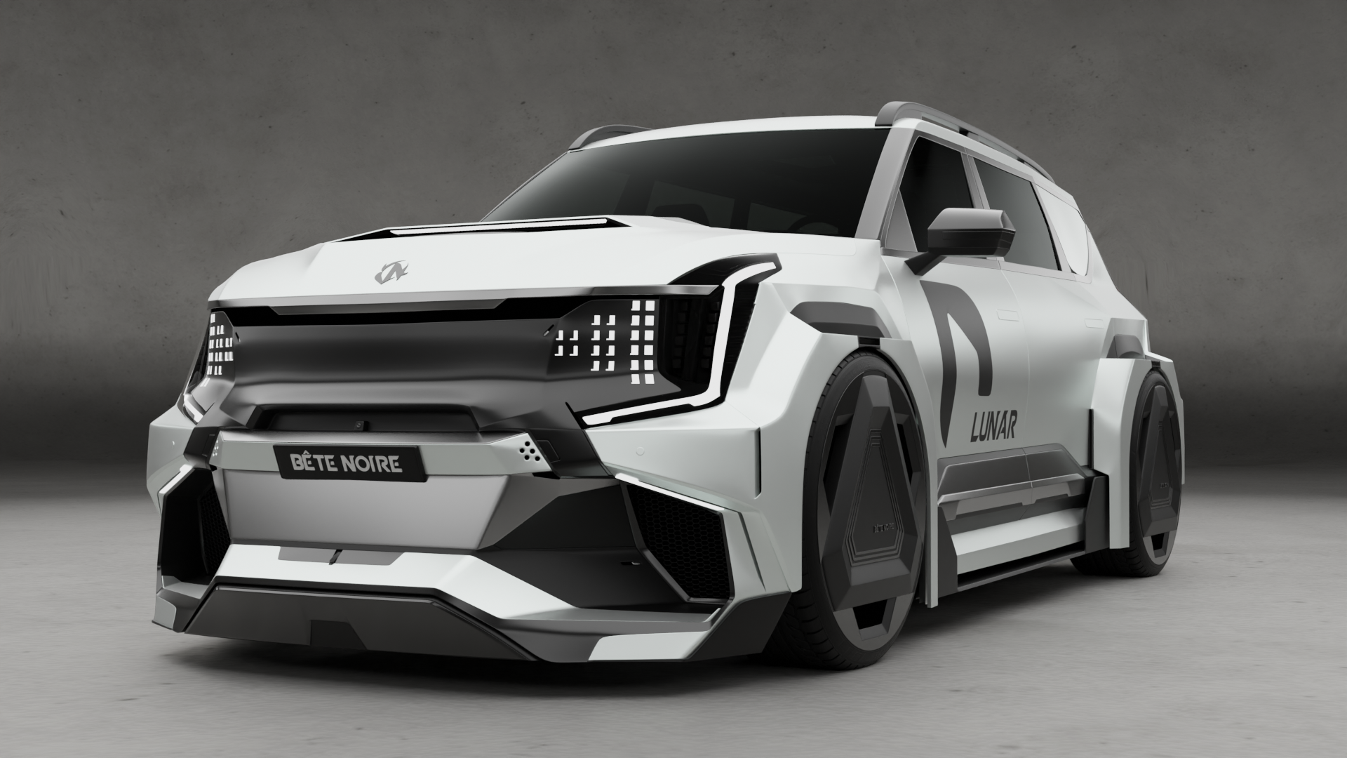 Custom Wide Body Kit for Kia EV9 Turbo Buy with delivery, installation ...