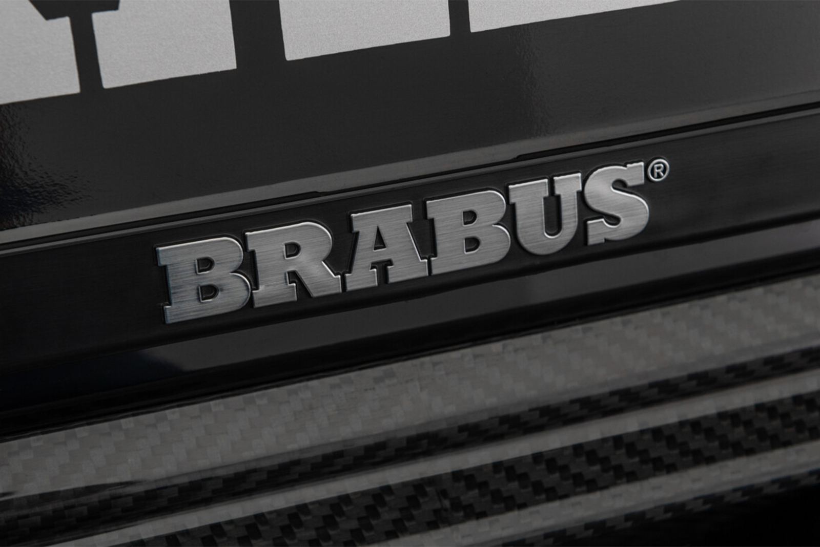 License Plate Holder Brabus for Mercedes C-Class W206 AMG C63 Buy with ...