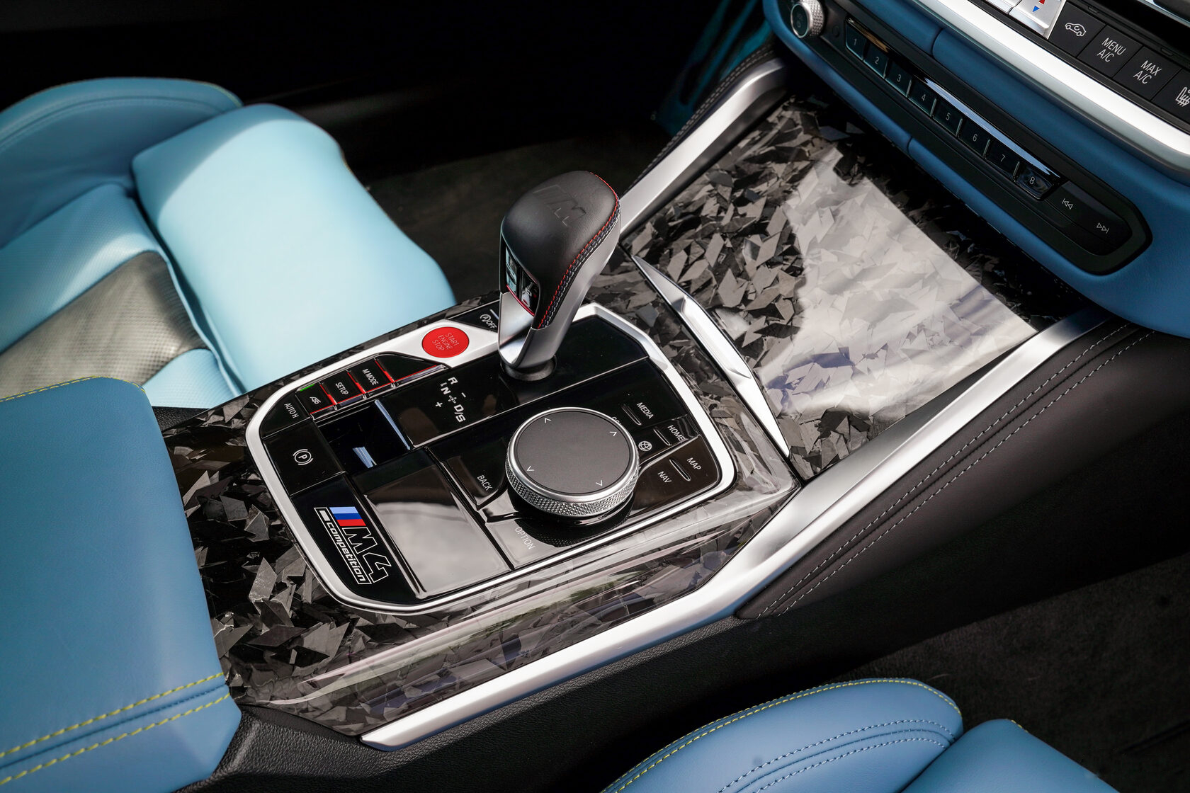 Interior panels M Performance Forged Carbon for BMW M3 G80 Buy with ...