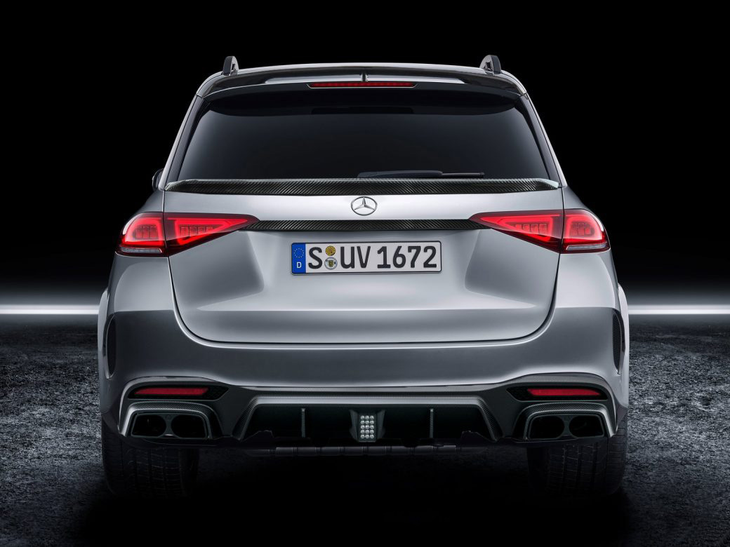 Rear spoiler carbon for Mercedes-Benz GLE V 167 AMG Line Buy with ...