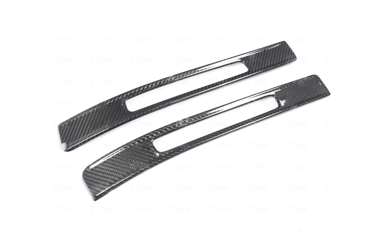 Rear bumper inserts Forged Carbon for Mercedes G-class W463A Køb med levering, installation ...