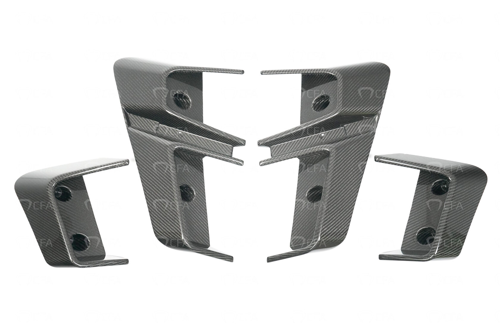 Inserts for front and rear fenders Carbon for Mercedes G-class W463A Buy with delivery ...