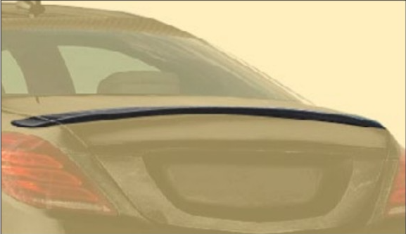 Rear deck lid spoiler II Mansory Carbon for Mercedes S-class W222 ...