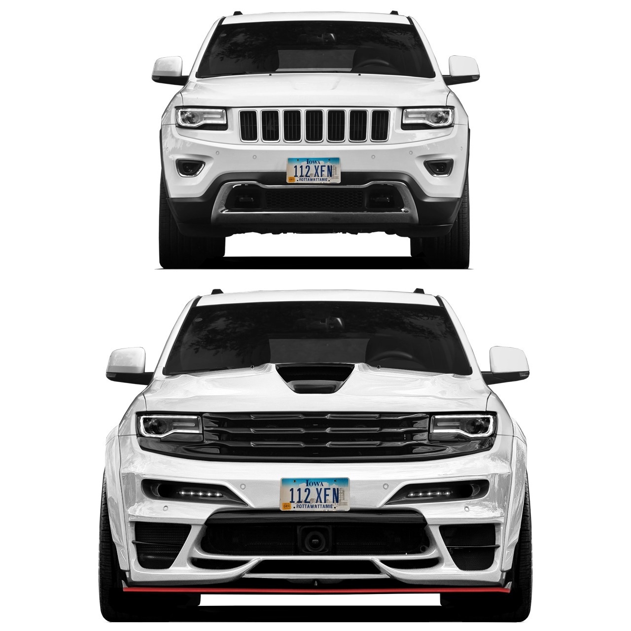 Renegade Design body kit for Jeep Grand Cherokee WK2 Tyrannos V2 Buy ...