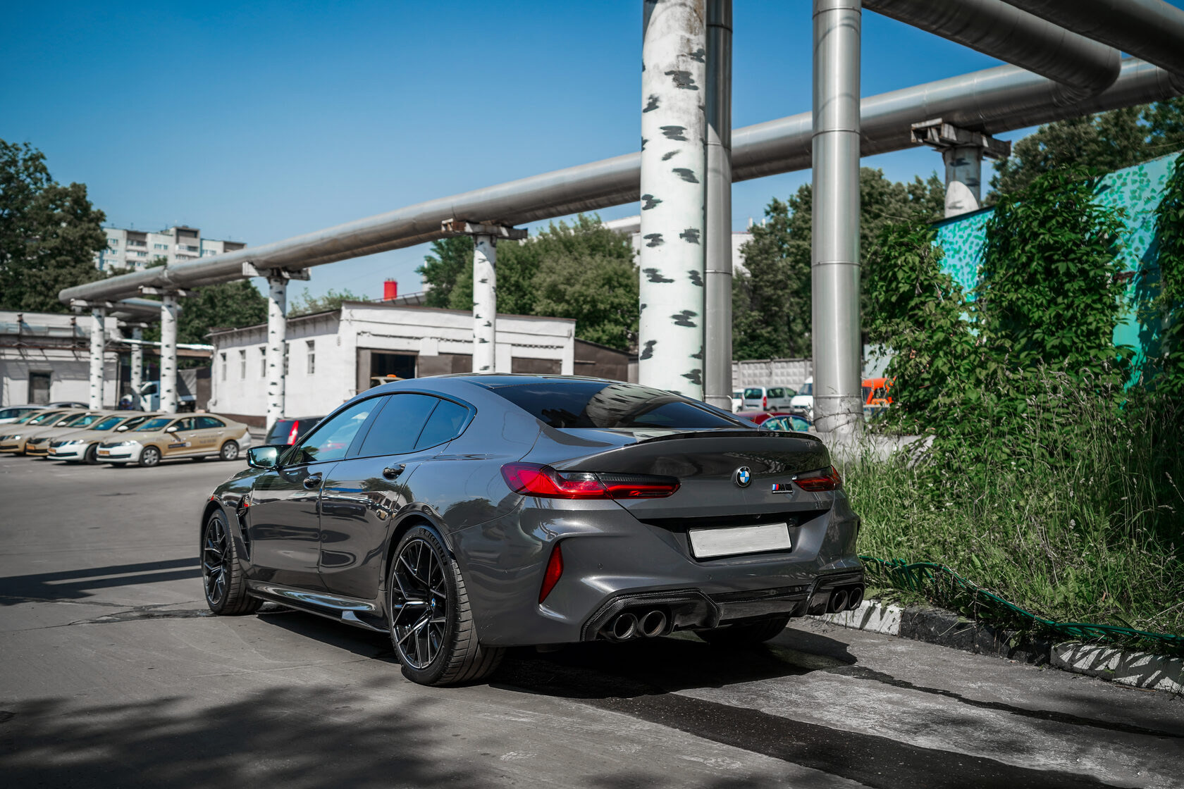 Side skirts Carbon for BMW 8 series G14/G15/G16 Grand Coupe Buy with ...