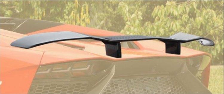 Rear performance wing Mansory Carbon for Lamborghini Aventador ...