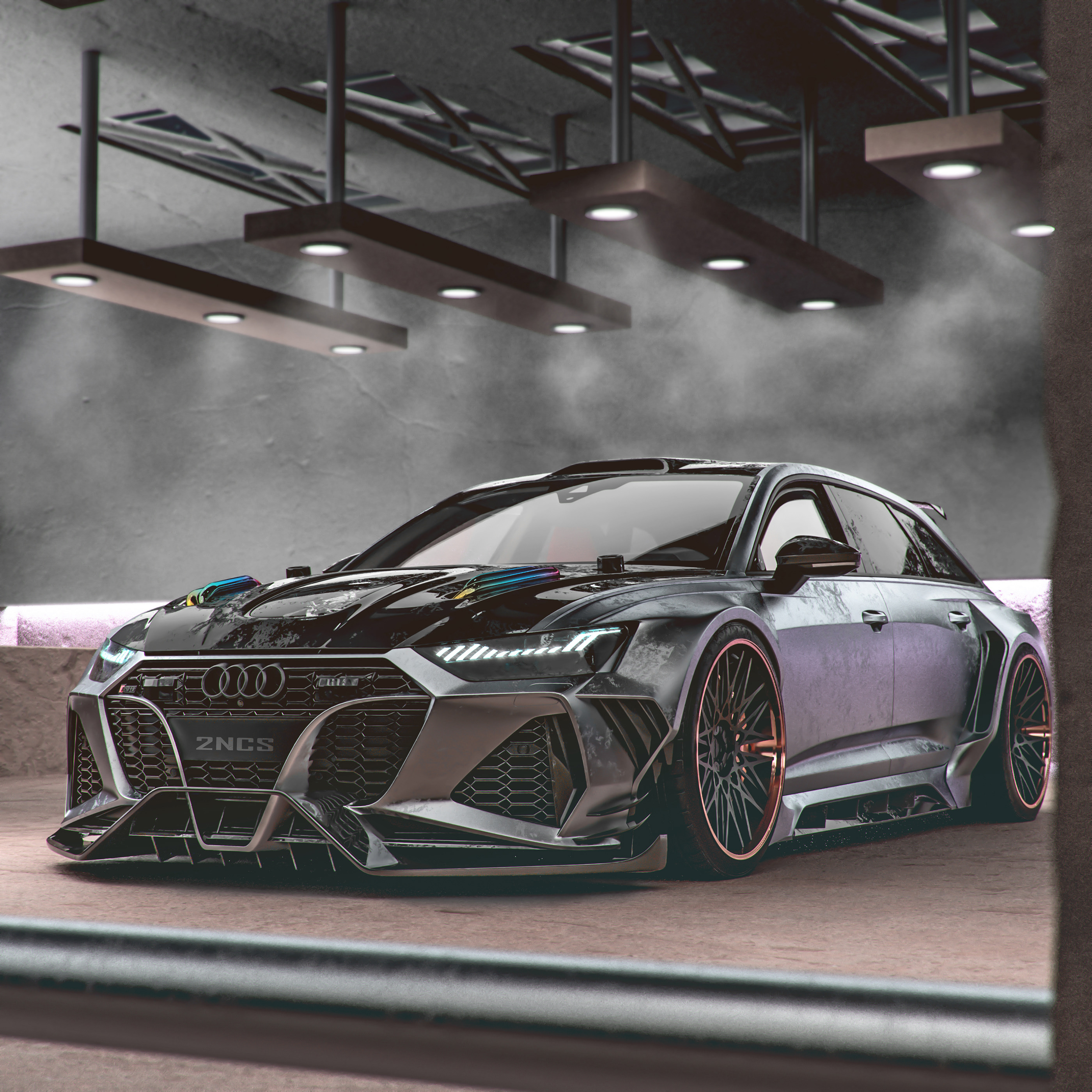Audi RS6 Custom Design Body Kit By 2NCS Buy With Delivery Installation