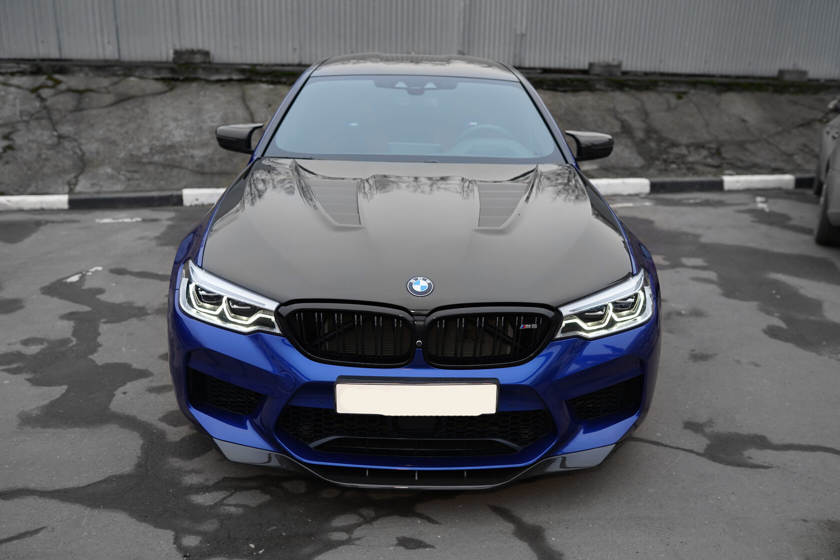 Front bumper lip RKP Carbon for BMW M5 F90 Buy with delivery ...