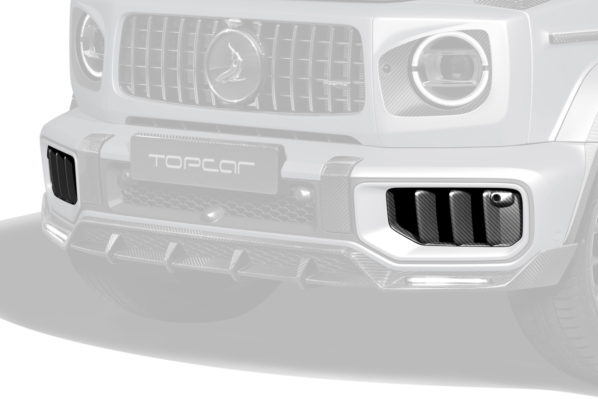 Front Bumper Grilles for Mercedes Benz G-Class W465 Inferno Light Pack Buy with delivery ...