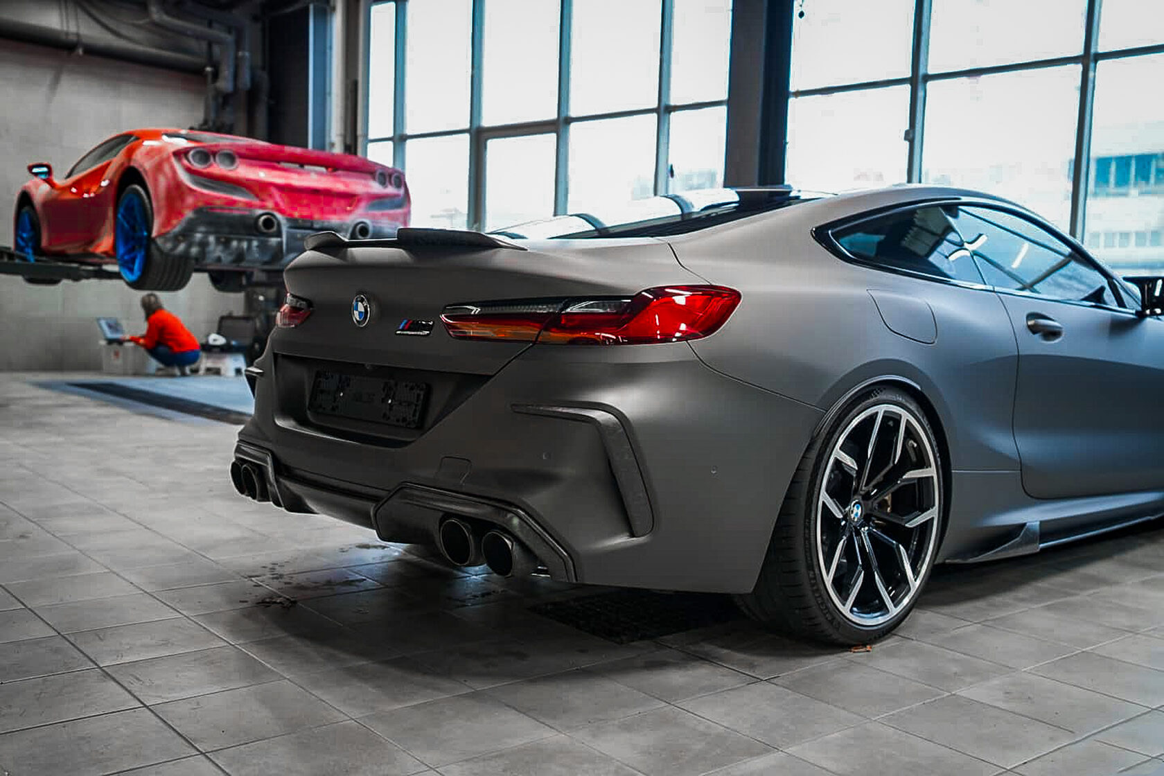 Forged Carbon Fiber Body kit set for BMW M8 Coupe F91/F92/F93 Buy with ...