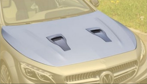 Engine bonnet primed Mansory Carbon for Mercedes S-Class С217 Coupe ...