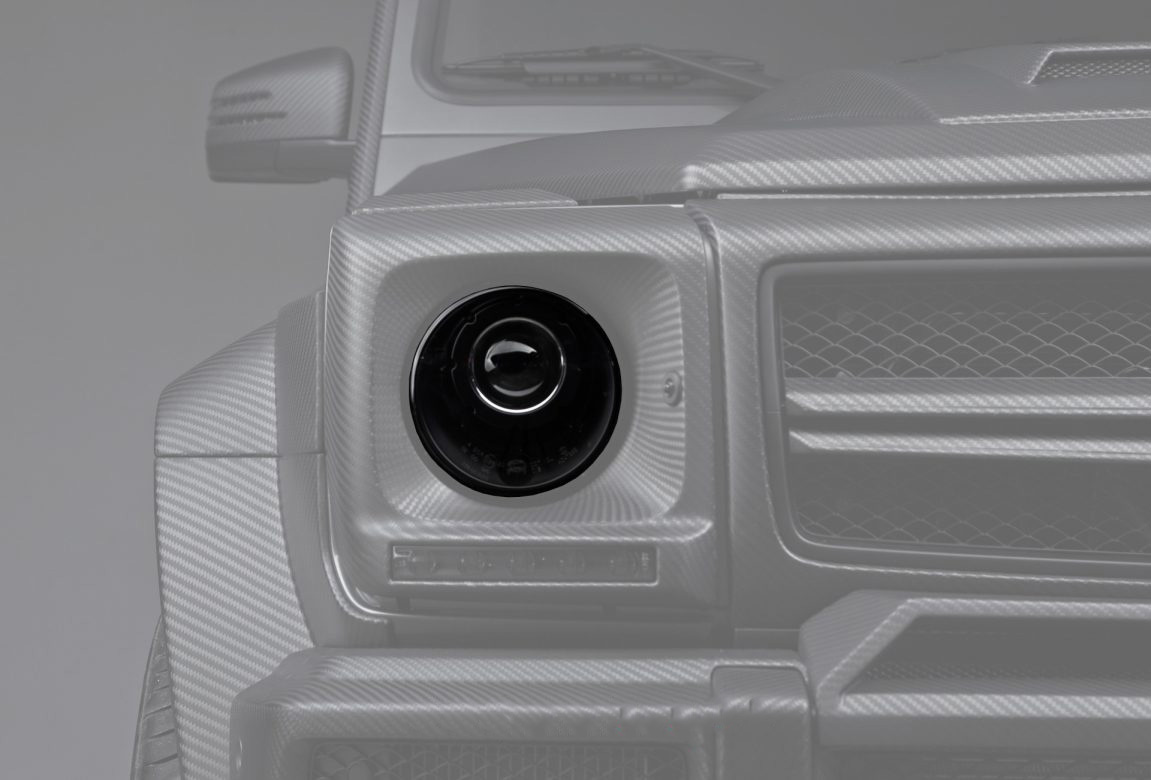 Black front lights BS Style Carbon for Mercedes G-class AMG W463 AMG G ...