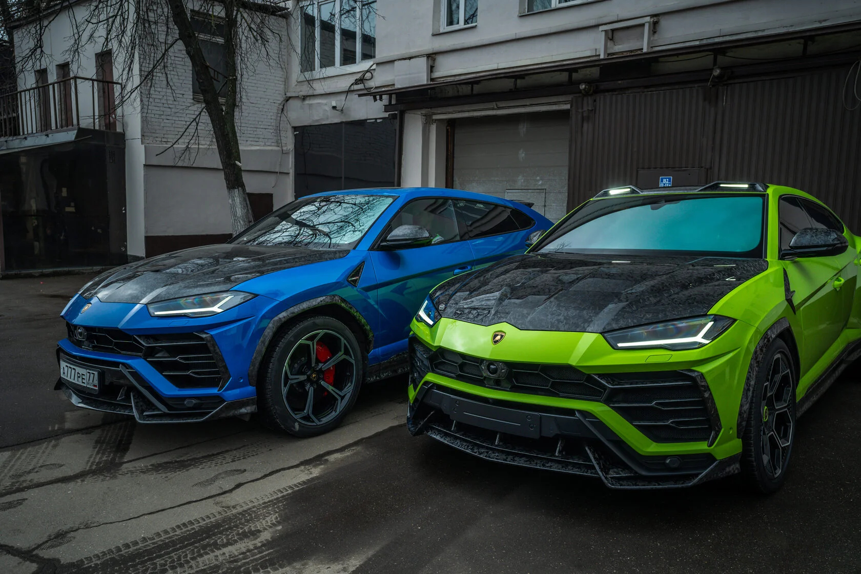 Сarbon Fiber Body kit set for Lamborghini Urus Performante 买带送货，安装，实惠的价格和保证
