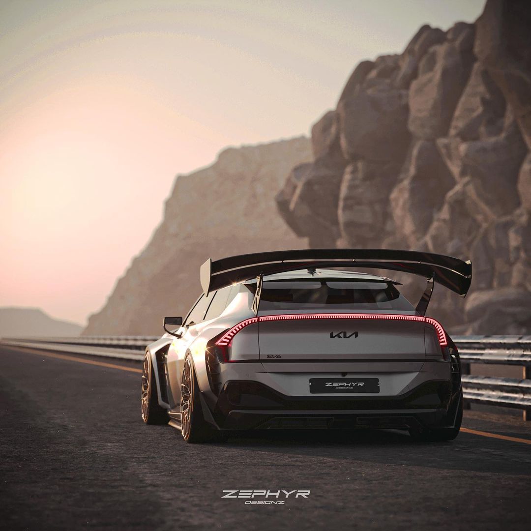 KIA EV6 Custom Body Kit By Zephyr Buy With Delivery Installation