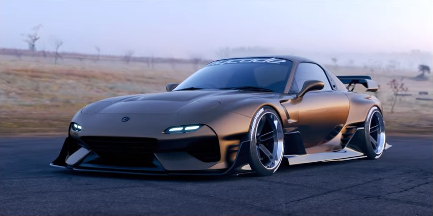 Mazda RX7 Custom Body Kit by Hycade Buy with delivery, installation ...