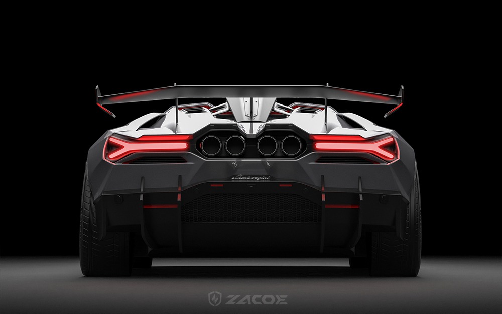 Zacoe Carbon Fiber Body Kit for Lamborghini Revuelto Buy with delivery ...