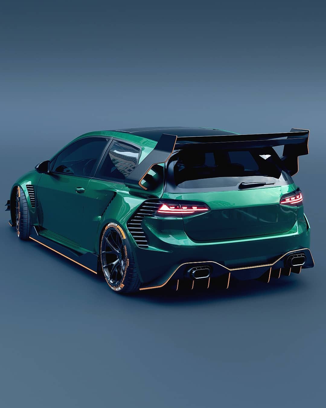 Volkwagen Golf 7 Custom Body Kit by Hycade Buy with delivery ...