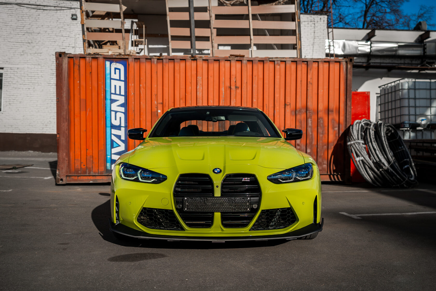 Front bumper lip M Tech Carbon for BMW M3 G80 Buy with delivery ...