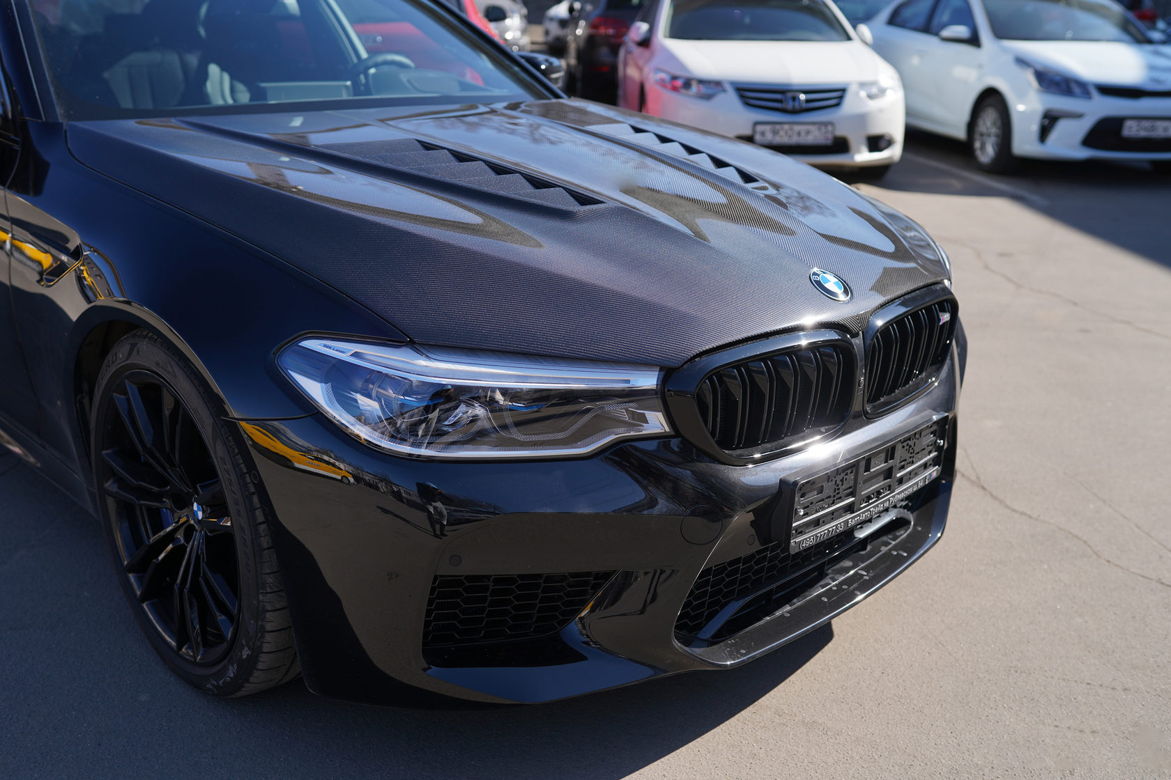 Hood Super Jet Carbon for BMW M5 F90 买带送货，安装，实惠的价格和保证