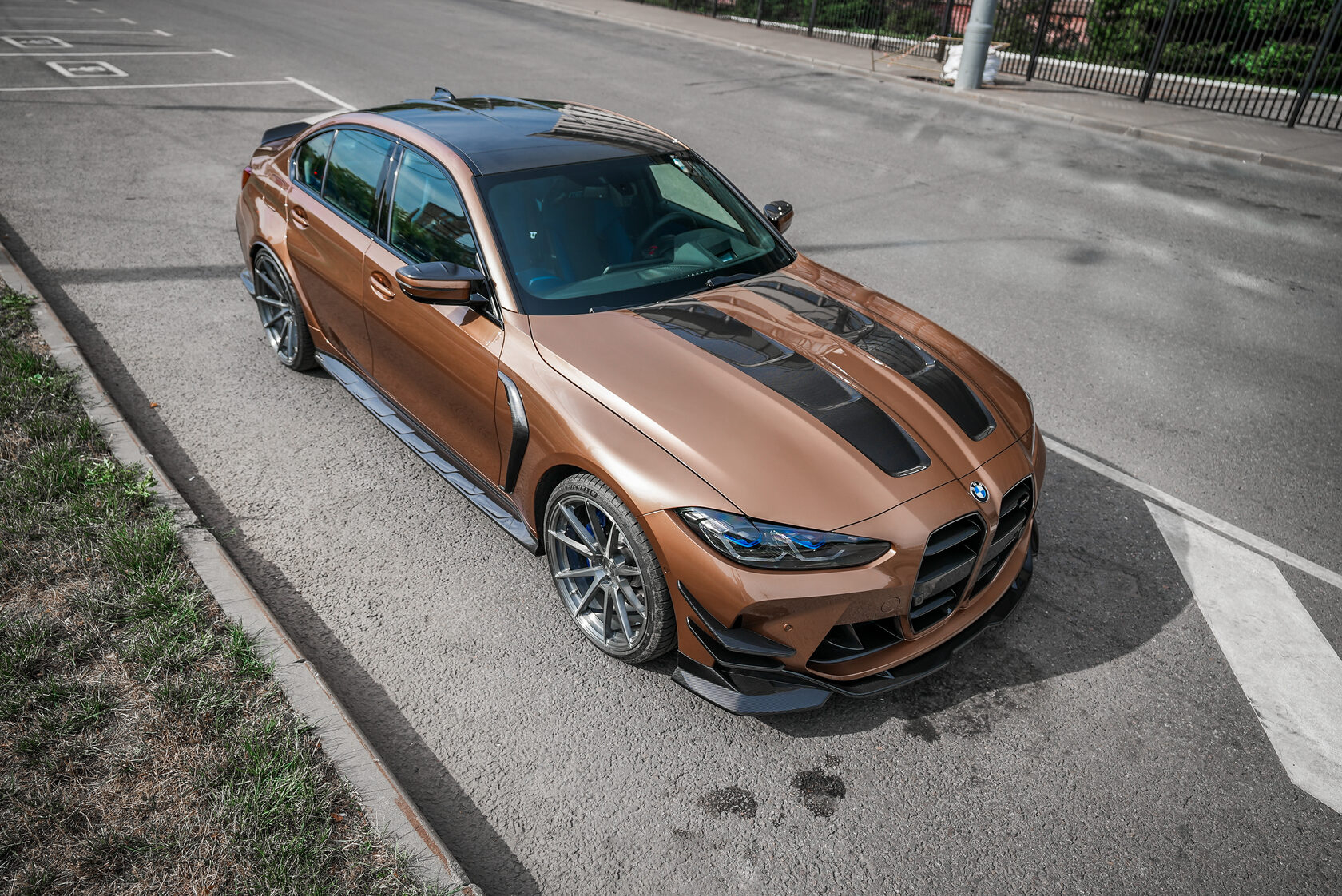 Carbon Fiber Body kit set for BMW M3 G80 Compra con entrega ...