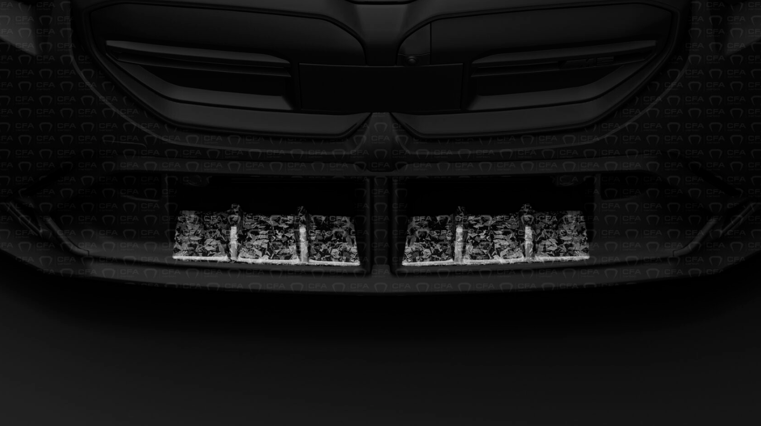 Front Bumper Inserts Streetfighter CFA for BMW M5 G90 Buy with delivery ...