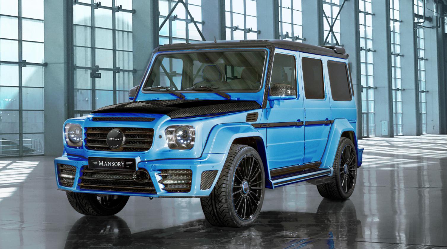 Mansory Carbon Fiber Body kit set for Mercedes G-class W463 Gronos Buy ...